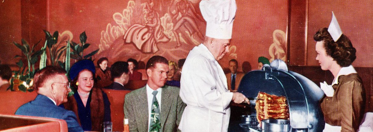 Lawry’s carving cart | Peter Moruzzi's Mid-Century